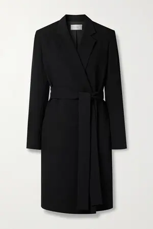 THE ROW Essentials Harri Belted Cady Coat