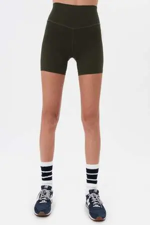 Splits59 Airweight High-Waisted Bike Shorts Army