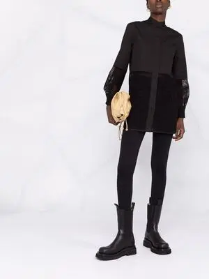 FERRAGAMO Longline Cordonetto Lace Shirt