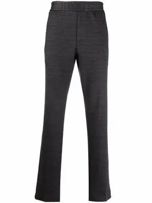 FERRAGAMO Straight-leg Trousers - Grey