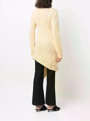 JIL SANDER Asymmetric-hem Roll Neck Jumper