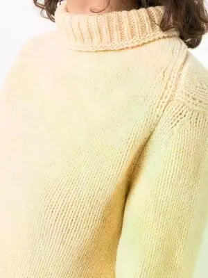 JIL SANDER Asymmetric-hem Roll Neck Jumper