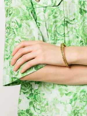 Versace Tone Greca Motif Bracelet - Gold