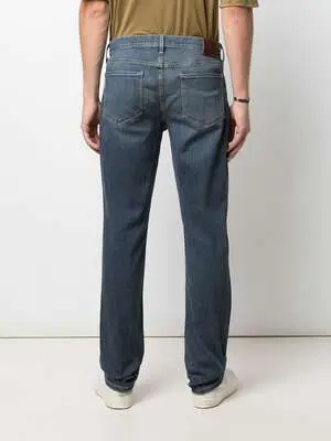 Paige Normandie Straight-leg Jeans - Blue