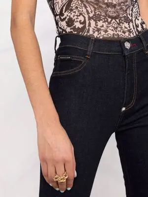 Philipp Plein High-waisted Skinny Jeans