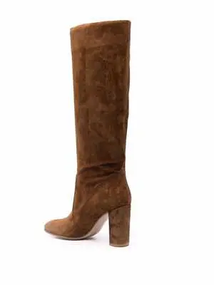 GIANVITO ROSSI Glen 85mm Knee-length Boots - Brown