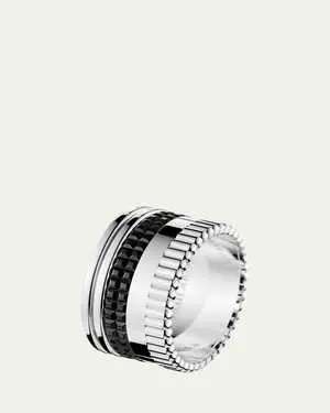 Boucheron Quatre Large Ring - White Gold