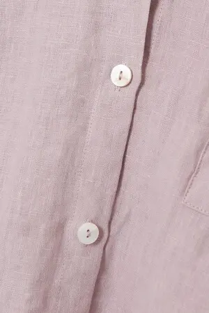 DEIJI STUDIOS The 03 Washed-linen Shirt And Shorts Set