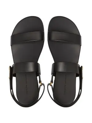 GIUSEPPE ZANOTTI Shaun Logo-plaque Sandals