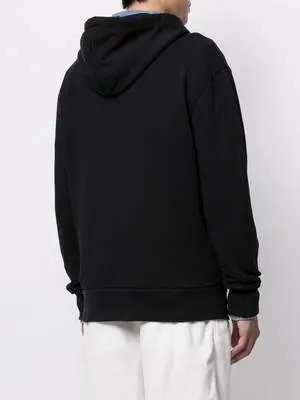 CAFÉ KITSUNÉ Print Drawstring Hoodie