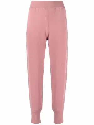 Alberta Ferretti High-rise Knitted Sweatpants