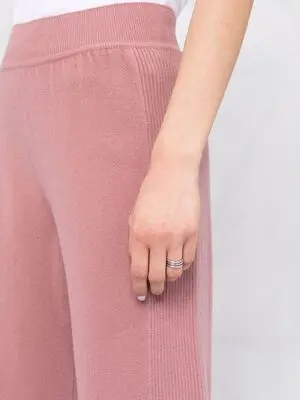 Alberta Ferretti High-rise Knitted Sweatpants