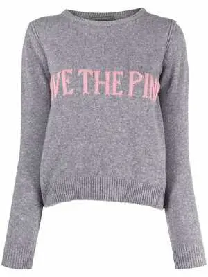 Alberta Ferretti Intarsia-knit Jumper