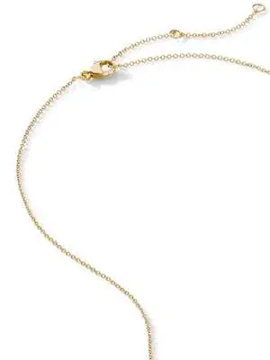 David Yurman 18kt Yellow Cable Collectibles Interlocking Heart Diamond Necklace - Gold