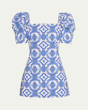 Cara Cara Kelly Printed Mini Dress