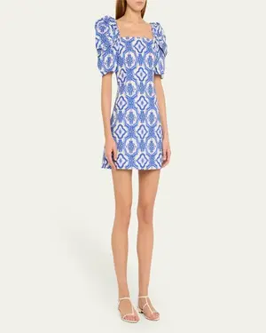 Cara Cara Kelly Printed Mini Dress