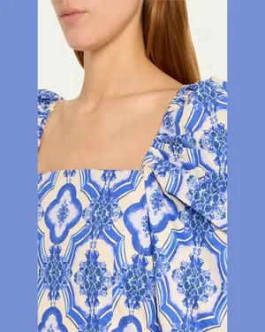 Cara Cara Kelly Printed Mini Dress