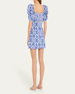 Cara Cara Kelly Printed Mini Dress