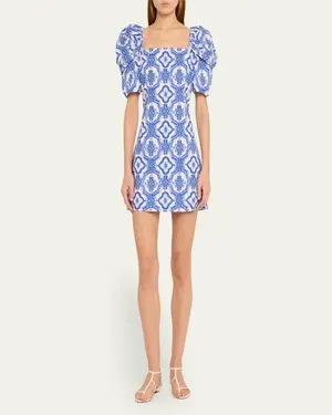 Cara Cara Kelly Printed Mini Dress