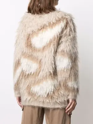 Brunello Cucinelli Mock Neck Chunky Knit Sweater