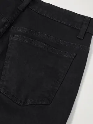 Khaite Abigail High-rise Straight-leg Jeans - Black