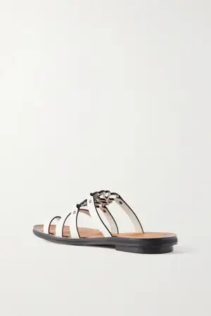 Loewe Anagram Leather Sandals