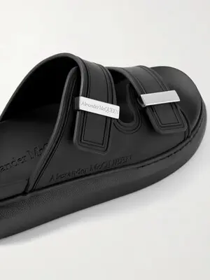 Alexander McQueen Rubber Hybrid Sandals