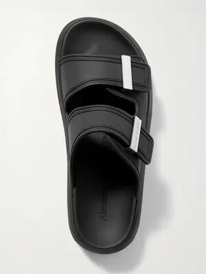 Alexander McQueen Rubber Hybrid Sandals