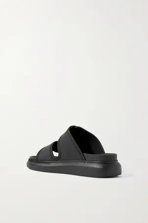 Alexander McQueen Rubber Hybrid Sandals