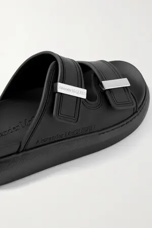 Alexander McQueen Rubber Hybrid Sandals