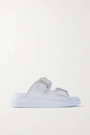 Alexander McQueen Rubber Hybrid Sandals