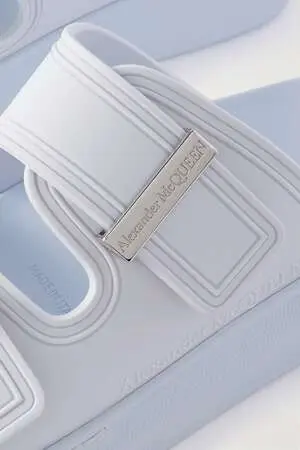 Alexander McQueen Rubber Hybrid Sandals