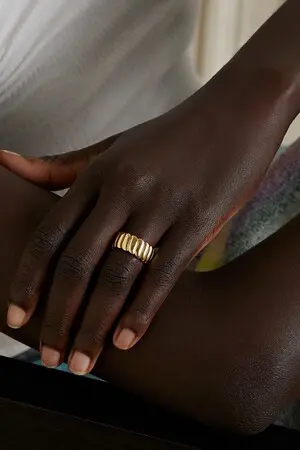 ANITA KO Large Zoe 18-karat Ring - Gold