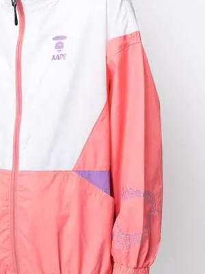 AAPE BY *A BATHING APE Moonface Logo-print Jacket