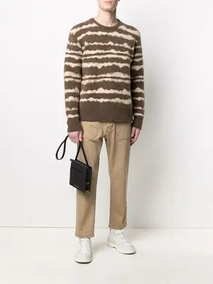 Nanushka Abstract Stripe Jumper