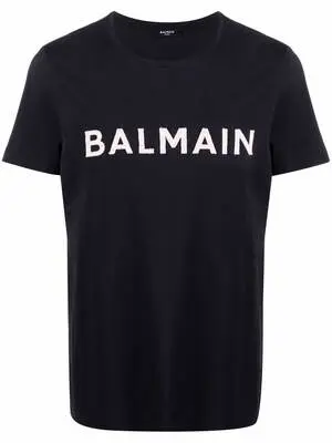 Balmain Logo Appliqué T-shirt