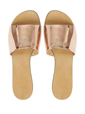 GIUSEPPE ZANOTTI Shirley Metallic Sandals - Pink