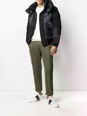 MOORER Dark Padded Down Jacket