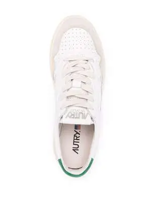 AUTRY Logo-patch Lace-up Sneakers