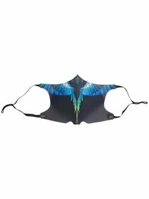 COUNTY OF MILAN Wings Face Mask - Blue