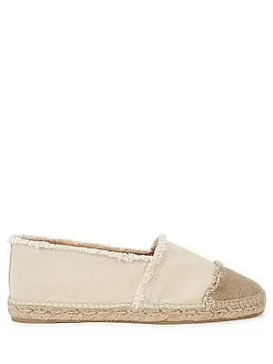 CastaÑer Kampala Ecru Canvas Espadrilles