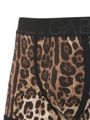 Dolce & Gabbana Logo Print Jersey Boxer Briefs