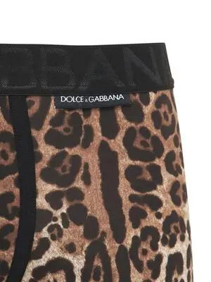 Dolce & Gabbana Logo Print Jersey Boxer Briefs
