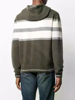 Herno Zipped Hooded Cardigan