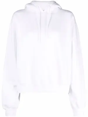 Alexander Wang Logo-print Hoodie - White