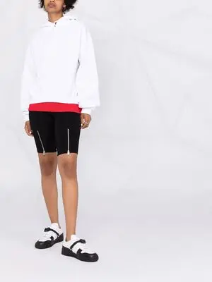 Alexander Wang Logo-print Hoodie - White