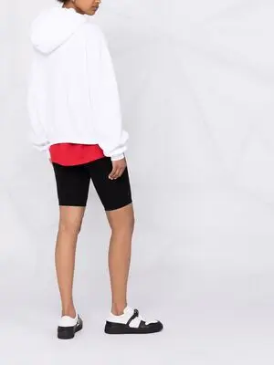 Alexander Wang Logo-print Hoodie - White