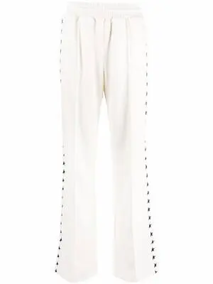 GOLDEN GOOSE Star-print Track Pants - Neutrals