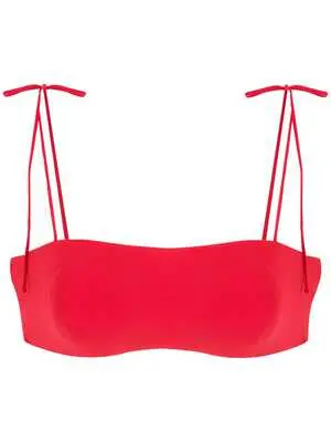 CLUBE BOSSA Casall Draping Shoulder-strap Bikini - Red
