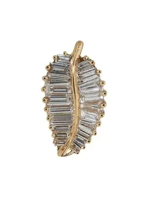 ANITA KO 18kt Rose Diamond Palm Stud Earrings